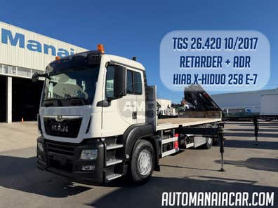 Milanuncios - MAN - TGS 26.420 RET ADR HIAB 257E-7