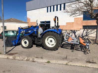 New holland t4 75 s de segunda mano | Milanuncios