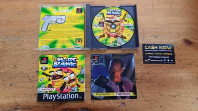 Milanuncios - PS1 POINT BLANK JUEGO CON CAJA Y MANUAL