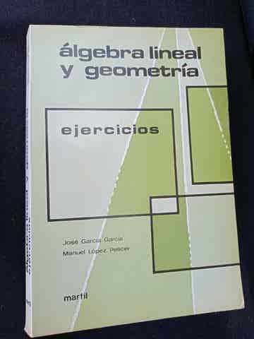 Milanuncios - Álgebra lineal y geometría ejercicios