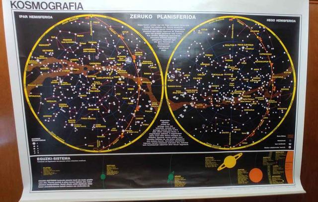 Milanuncios - Mapa escolar cosmografía y orbitas