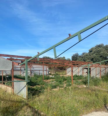 Milanuncios - 220 m2 estructura metálica nave burros