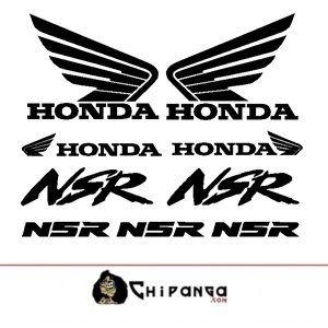 Milanuncios - pegatina lamina honda nsr logo sticker