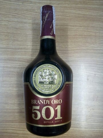 Milanuncios - Brandy 501 Oro Gran Reserva de Terry
