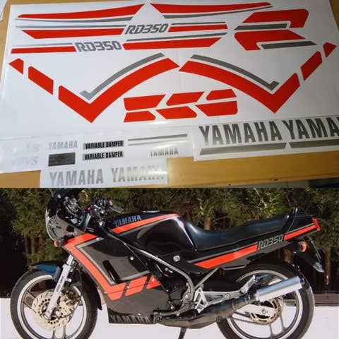 Milanuncios - Pegatinas Yamaha RD 350 LC