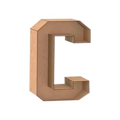 Milanuncios - Letra 'C' de Cartón 1M