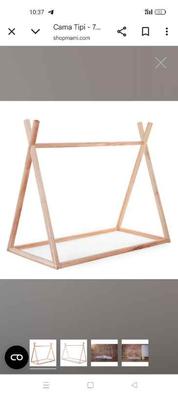 Milanuncios - Estructura de cama Tipi a suelo