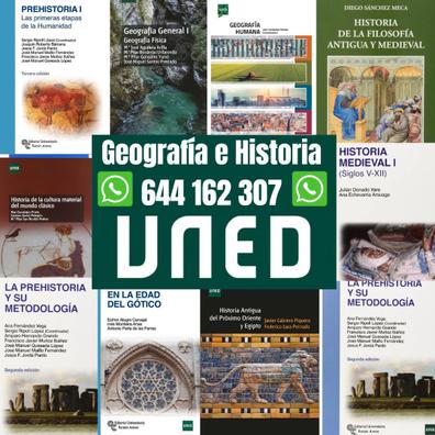 Milanuncios - GEOGRAFIA E HISTORIA UNED 2024-25