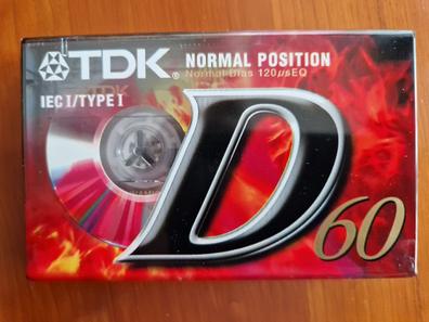 Milanuncios - Cintas de Cassette Audio TDK D-60