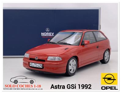 Milanuncios - 1:18 Opel Astra GSi año 1992 Rojo Norev