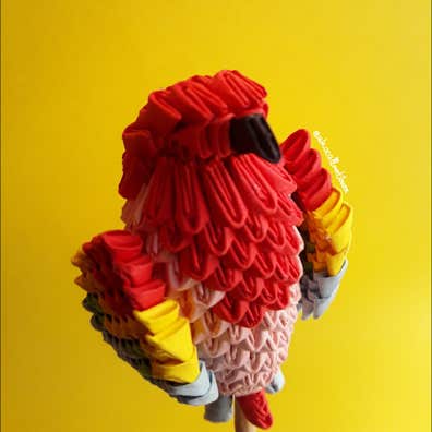 Milanuncios - Mini loro de origami modular