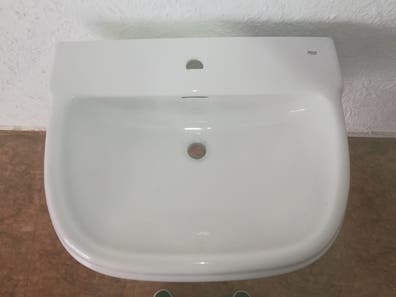 Lavabo roca modelo dama con pie de segunda mano | Milanuncios