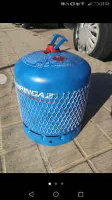 Botella azul camping gas | Milanuncios