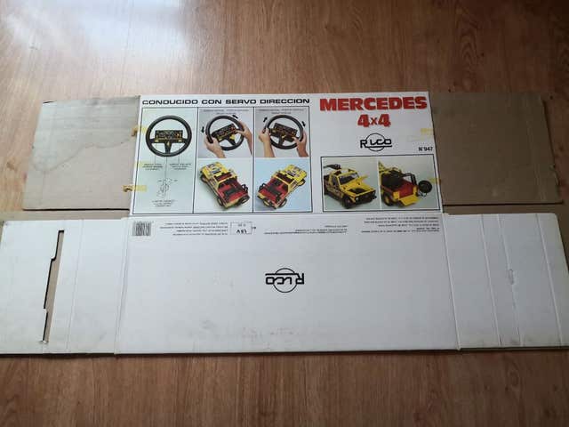 Milanuncios - Rico, (original) caja juguete antiguo.