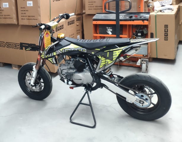 Milanuncios - MonsterPRO pit bike motard 160 190
