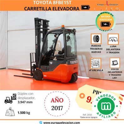 Milanuncios - TORO TORITO ELECTRICO TOYOTA 1500 KG