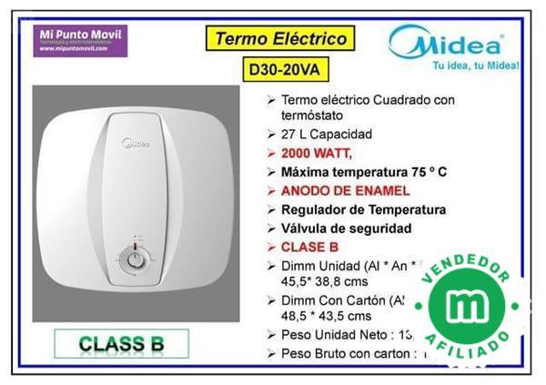 Milanuncios - Termo elÉctrico midea d15-20va 15 litros