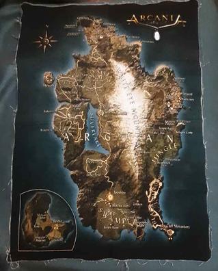Milanuncios - arcania gothic 4 mapa de tela original