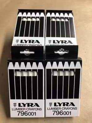 Milanuncios - TIZAS MARCAR BLANCO 12 mm x 95 mm (96P.)