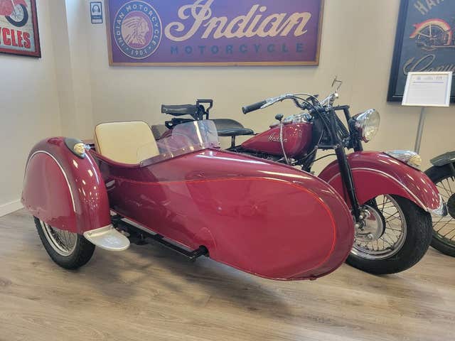 Milanuncios - Alquiler sidecar Indian Chief 1948