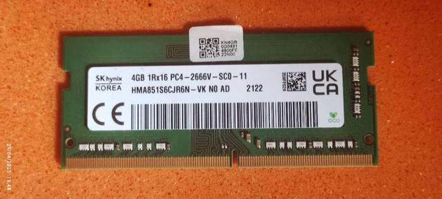 Milanuncios - Memoria Ram DDR4 SK Hynix 4GB HMA851S6JJ