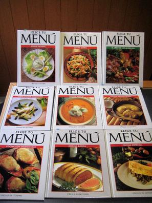 Milanuncios - elige tu menu:recetas cocina,9 libros