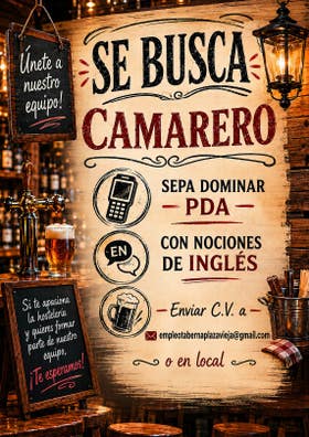 Necesita camarero Ofertas de empleo. Buscar y encontrar trabajo ...