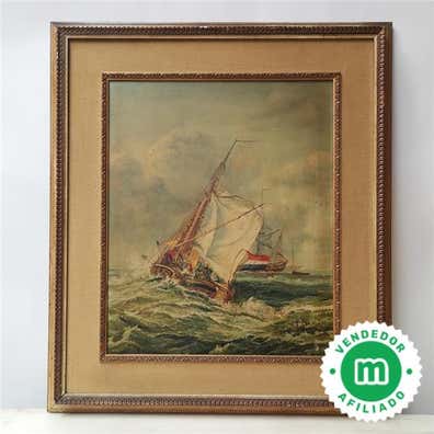 Marina pintor canario juan ruano de segunda mano | Milanuncios