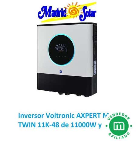 Milanuncios - Inversor Axpert MAX II TWIN 11K-48V