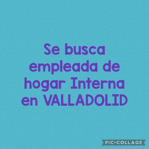 Milanuncios - Se busca empleada de hogar Interna