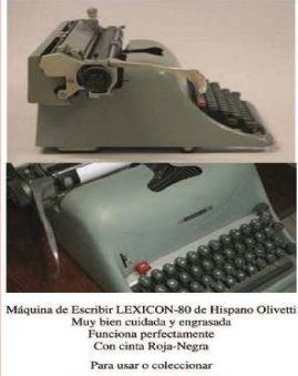 Maquina escribir lexicon 80 | Milanuncios