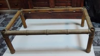 Milanuncios - Mesa centro bambú vintage