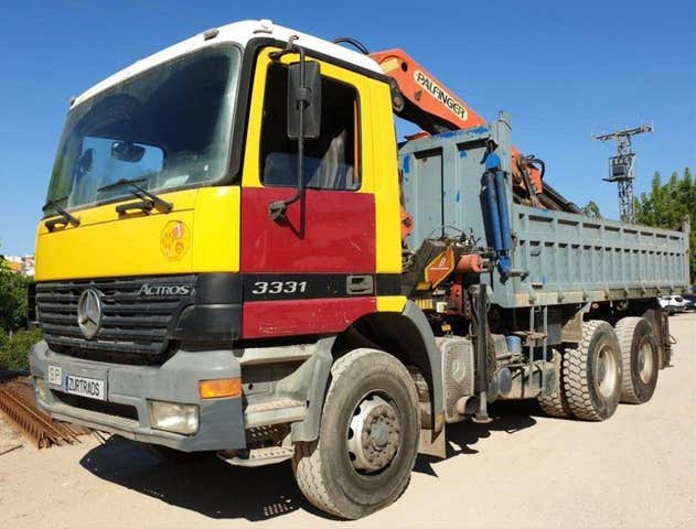Milanuncios - Compró camiones grúa mercedes actros axo