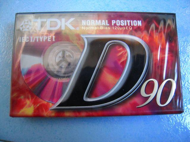 Milanuncios - Cinta cassette virgen TDK D90