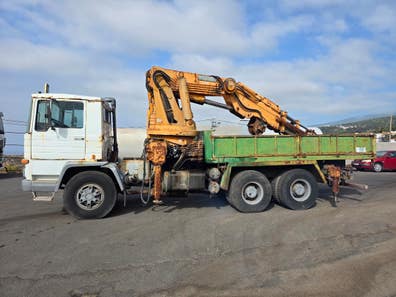 Milanuncios - Pegaso 1223 - 6x4 Grua Effer 70