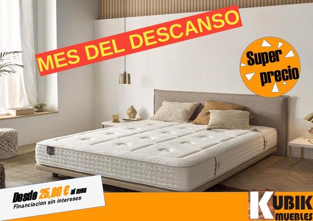 Milanuncios - Colchón Nuevo Oferta!! KUBIK MUEBLES TF