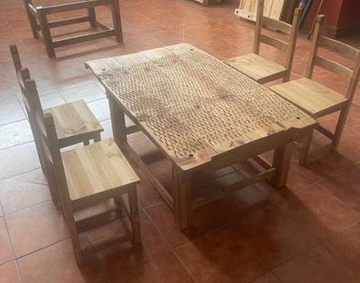 Milanuncios - Mesa de trillo y sillas
