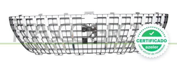 Milanuncios - rejilla negra con moldura cromada