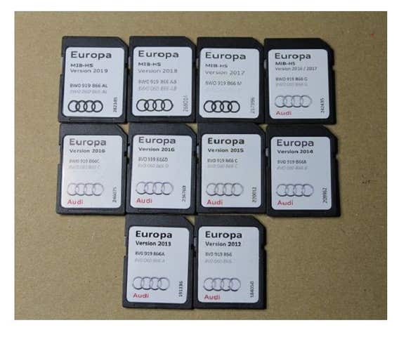 Milanuncios - tarjetas SD mapa Audi todos los modelos
