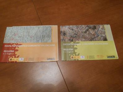 Milanuncios - requena, mapa topográfico / ortofotomapa