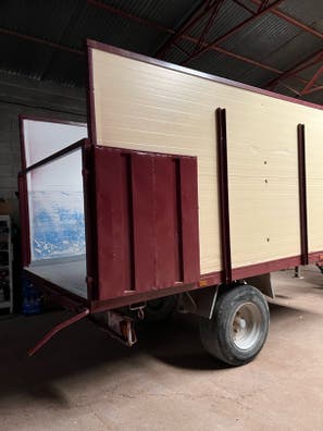Milanuncios - Remolque agricola basculante H.Vellon