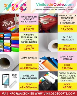 Milanuncios - VINILO DE CORTE, DISEÑA TU ROTULO Vini