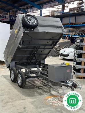 Milanuncios - remolque dos ejes basculante electrico