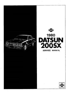 Milanuncios - Manual Taller Datsun 200SX de 1980