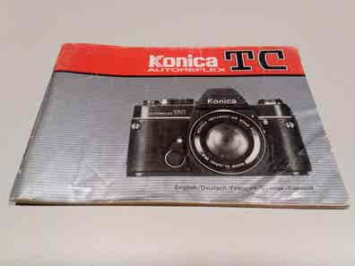 Milanuncios - Manual de la cámara Konica TC Autoreflex