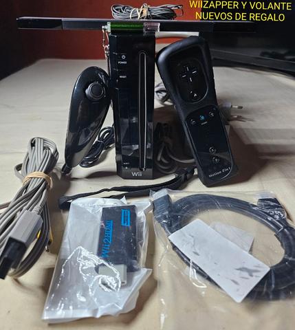 Milanuncios - CONSOLA WII DE COLOR NEGRO CON REGALOS