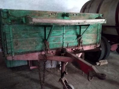 Milanuncios - Remolque de madera de un eje