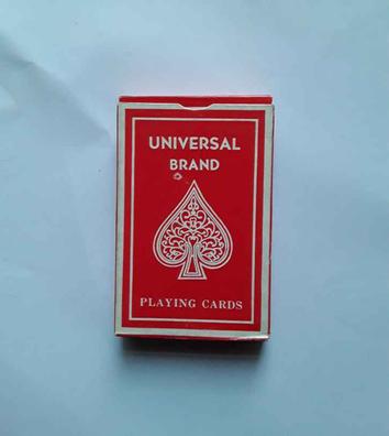 Milanuncios - BARAJA DE POKER UNIVERSAL BRAND ROJA