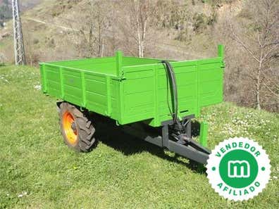Remolque para tractor de segunda mano | Milanuncios