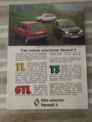 Milanuncios - CUARTILLA PUBLICIDAD RENAULT 5